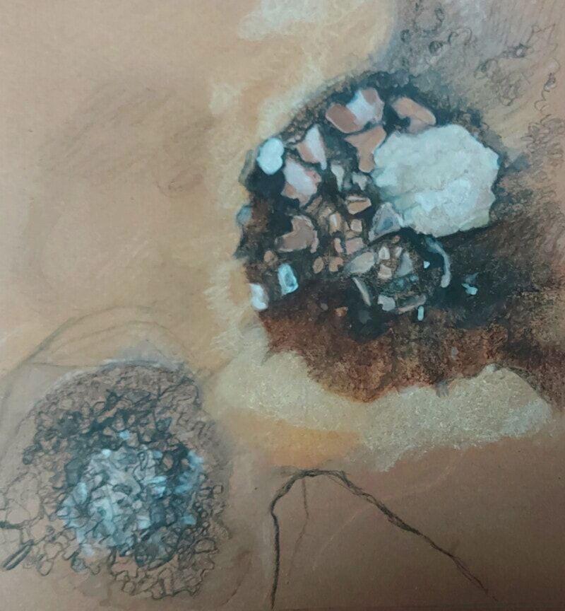 Archaeology Dig Drawings - Response to Excavating A Bronze Age Burial ...